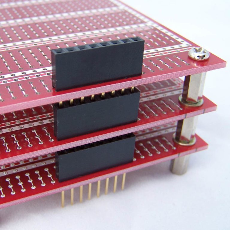 10.5mm 8 pin Stacking Headers - Protostack