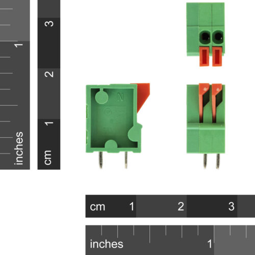 2 Pin Spring Terminal - Protostack